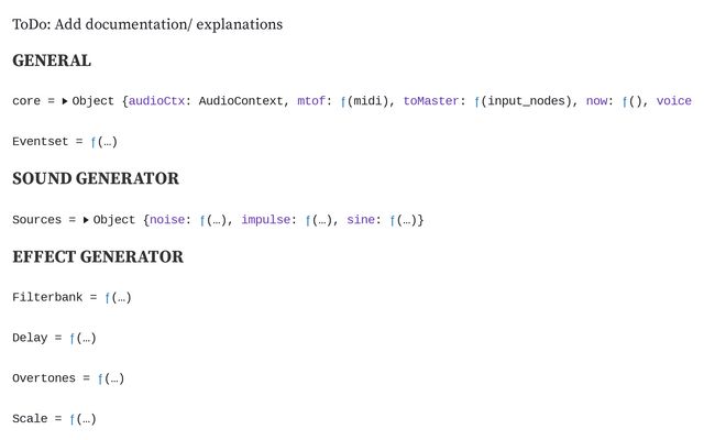 WebAudio Api Core / Wolfgang Sobtzick | Observable