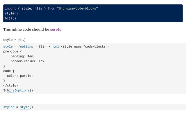 Code Blocks / Cruise Hall | Observable