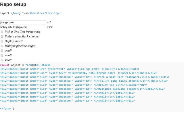 Project Checklist / Bobby | Observable