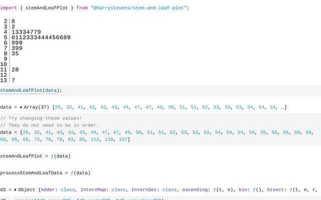Harry Stevens / Observable
