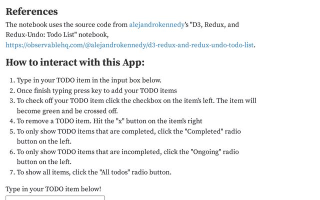 TODO App / Yida Chen | Observable