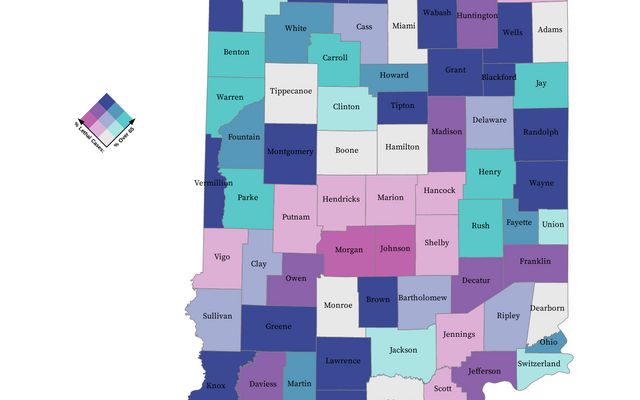 Assignment 5 Bivariate Choropleth Mapping Maitchis Observable
