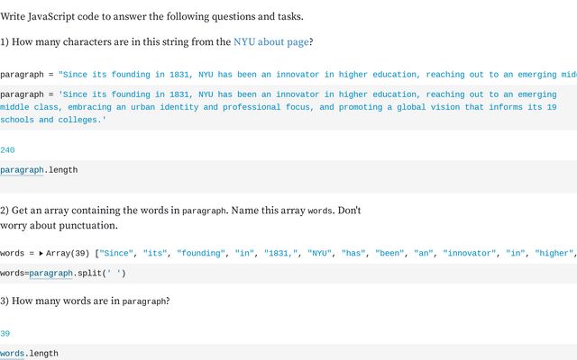 JavaScript Basics Practice / Hanmisha Voddineni | Observable JavaScript Basics Practice / Hanmisha Voddineni | Observable
