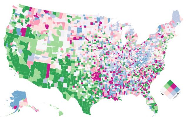 Plot: Bivariate choropleth / Lab09 | Observable