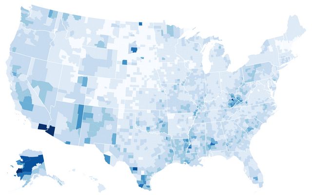 Choropleth map / pdkff | Observable