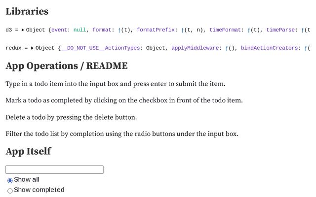 Todo List / yuyumi | Observable