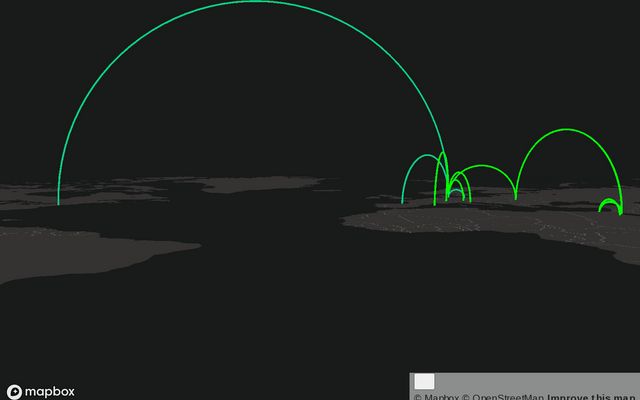 Animated Deck.gl Arcs / Judah Holanda Correia Lima | Observable
