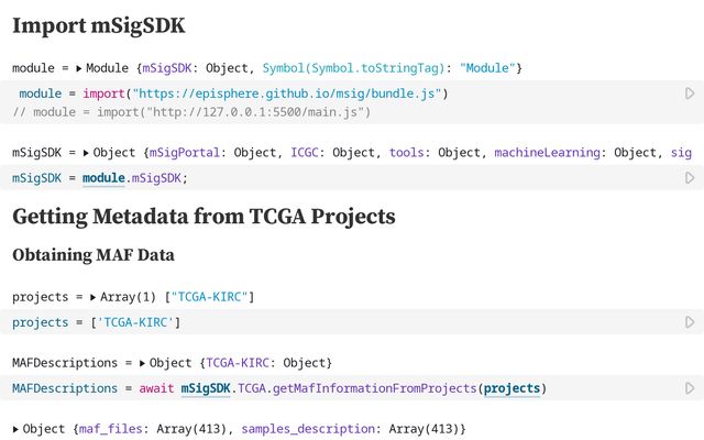TCGA Integration / Aaron Ge | Observable