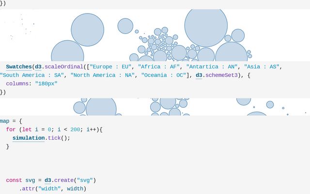 WorldBubbleMap / Chris Schaller | Observable