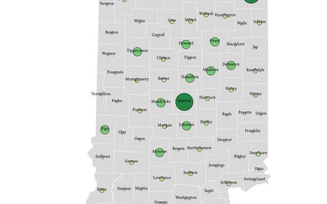 Assignment 4: Graduated Symbol Mapping / maitchis | Observable
