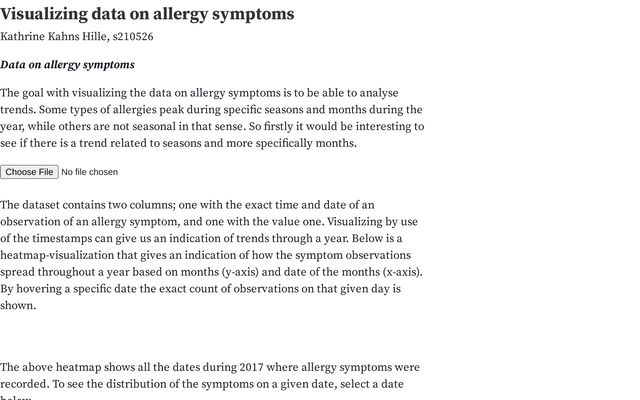 Assignment 2 / Kathrine Hille | Observable