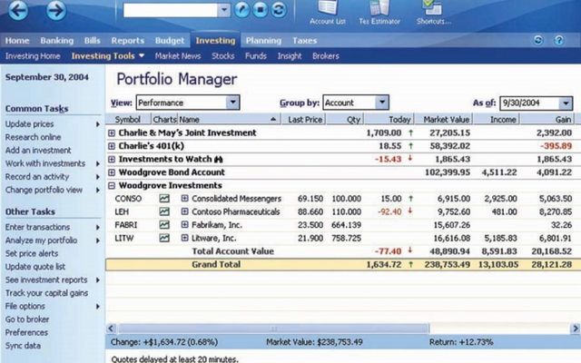 Microsoft Money Sunset Edition Open Financial Exchange (OFX) file for ...