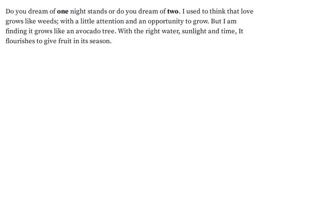 Avocado Tree / Kudakwashe Paul Mushaike | Observable