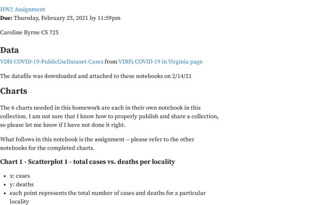 HW2 / cgran010 | Observable