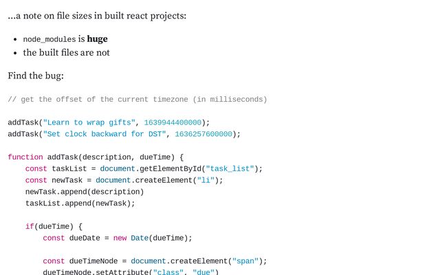SI 579: Lecture 20 / Steve Oney | Observable