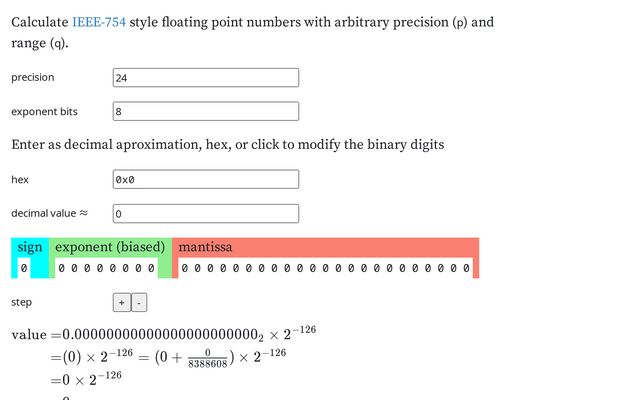 Floating Point Calculator Ben Aubin Observable