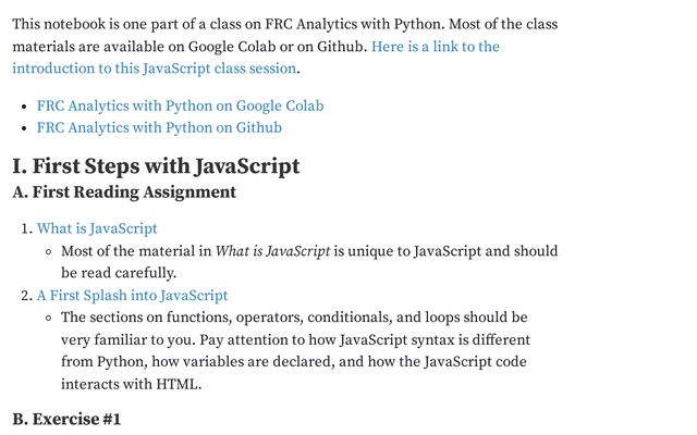 First Steps with JavaScript / Stacy Irwin | Observable