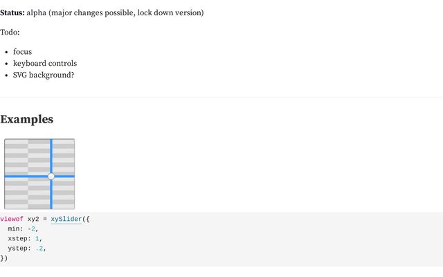 2D Slider / Luca | Observable