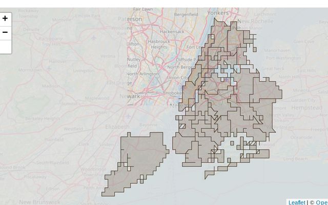 Simple Leaflet Map / Shipeng Sun | Observable