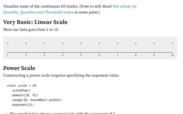 D3 Scales Cheatsheet / Shanfan Huang | Observable