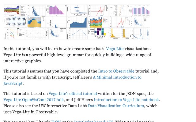 Intro to Vega-Lite / Jon E. Froehlich / Observable