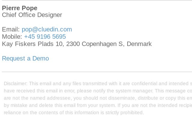 Set up email signature Office 365 / Pierre | Observable