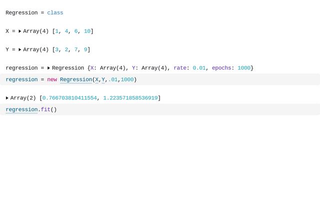 Regression Class / Nathan Pape | Observable