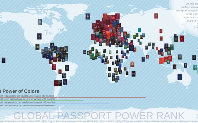 History: Passports & colors / Nicolas Lambert | Observable