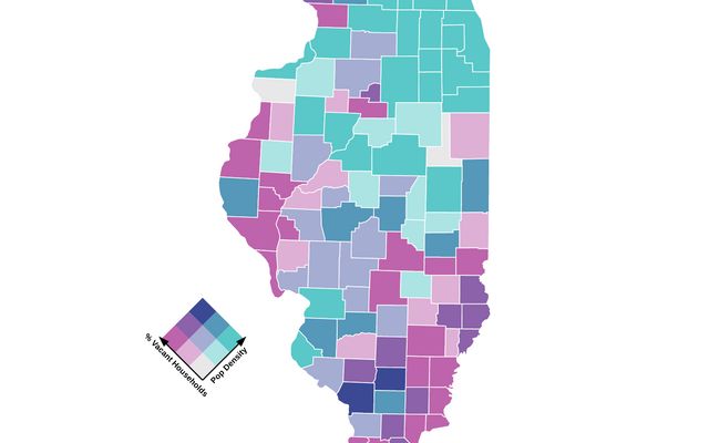 Bivariate Choropleth Mapping (Assignment 5) Andrew Billhartz / Andrew Billhartz | Observable