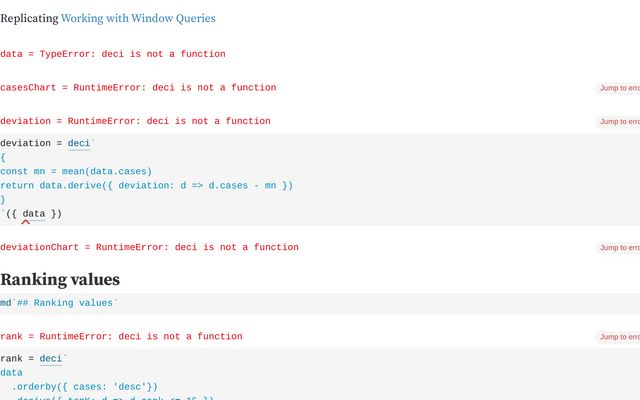 Deci Window operations / Pedro Teixeira | Observable