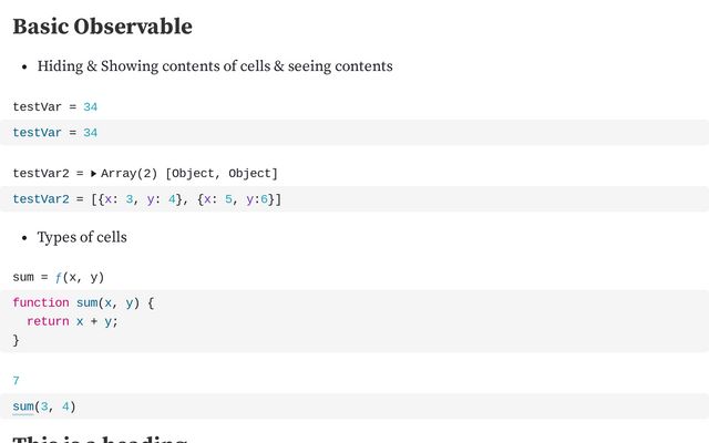 JS / Observable Overview / Dae Hyun Kim | Observable