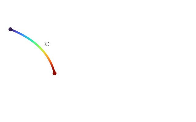 Quadratic Bézier Curve Harry Stevens Observable
